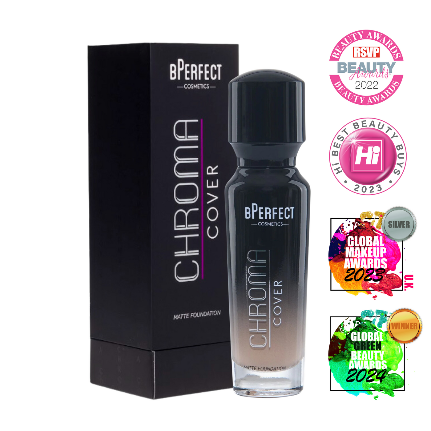 Chroma Cover Matte Foundation – BPerfect Cosmetics