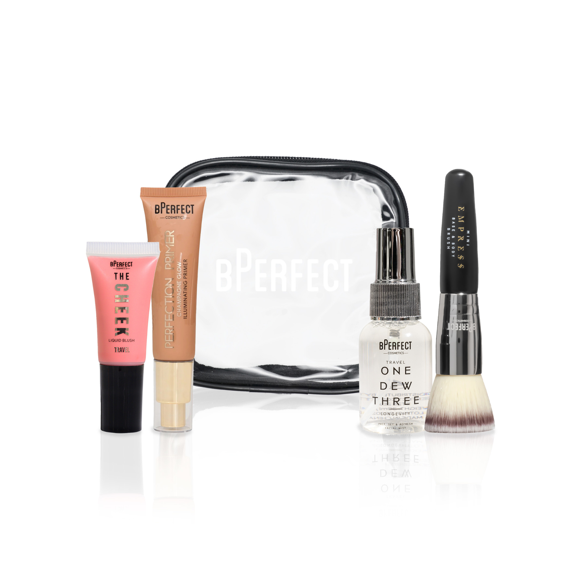 Jet, Set, GLOW Travel Bundle – BPerfect Cosmetics