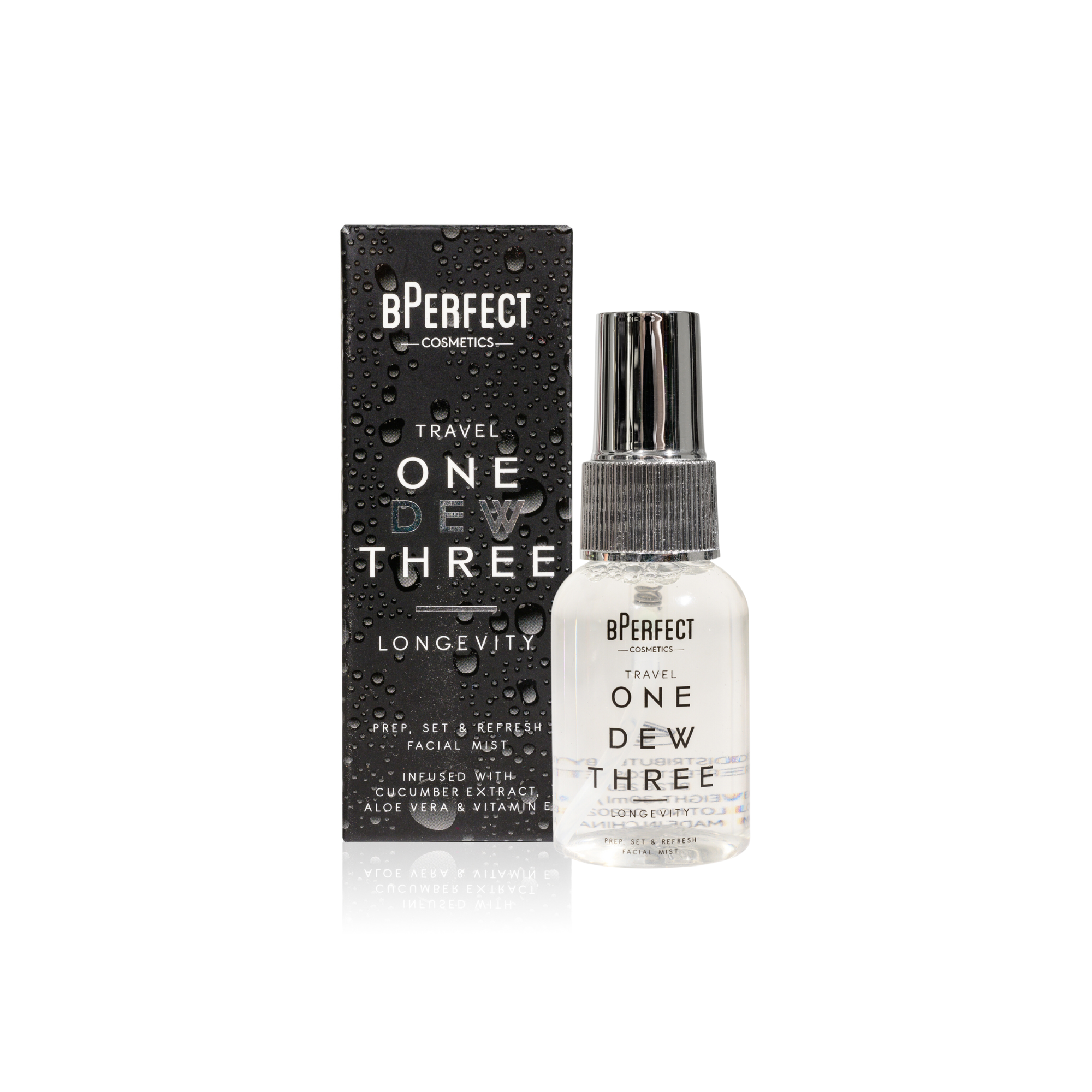 One Dew Three - Longevity Setting Spray - Travel Mini – BPerfect Cosmetics