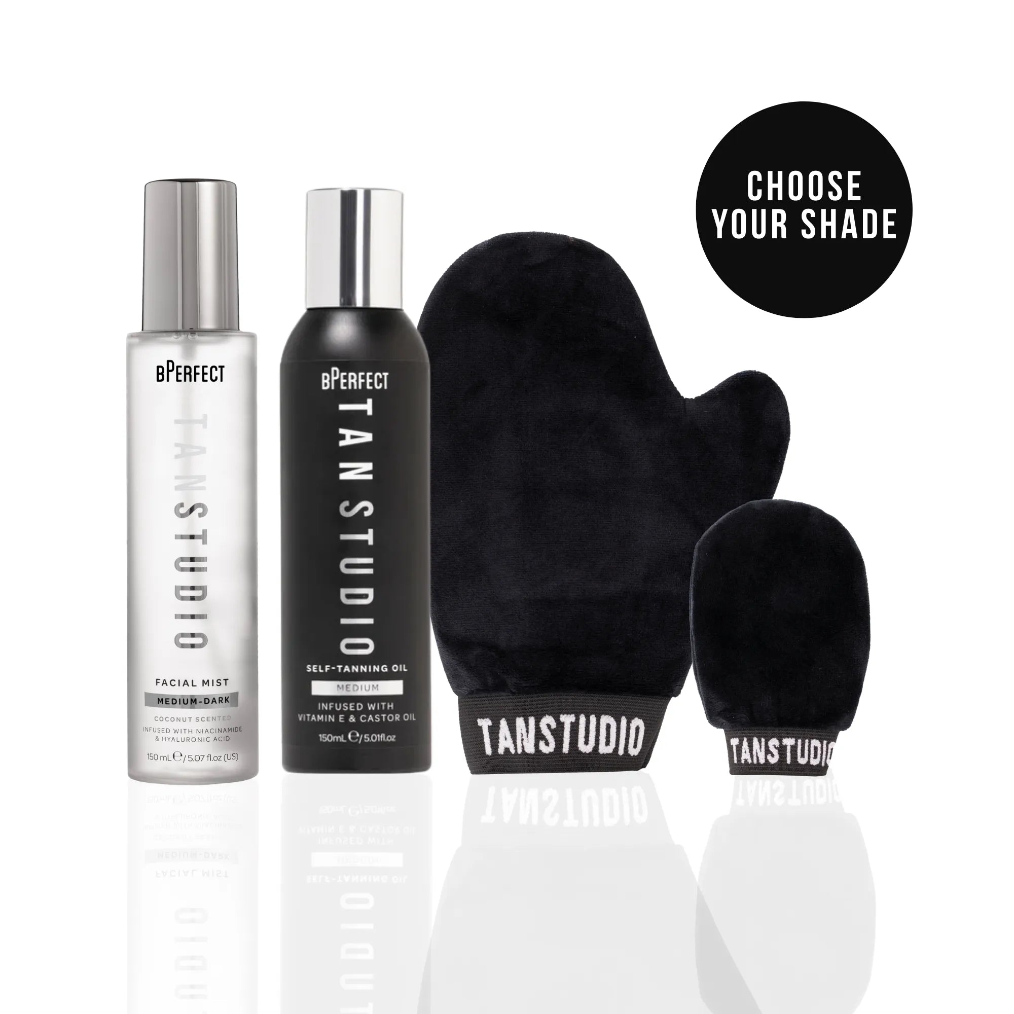 Tan Studio - Oil Trio | BPerfect Cosmetics