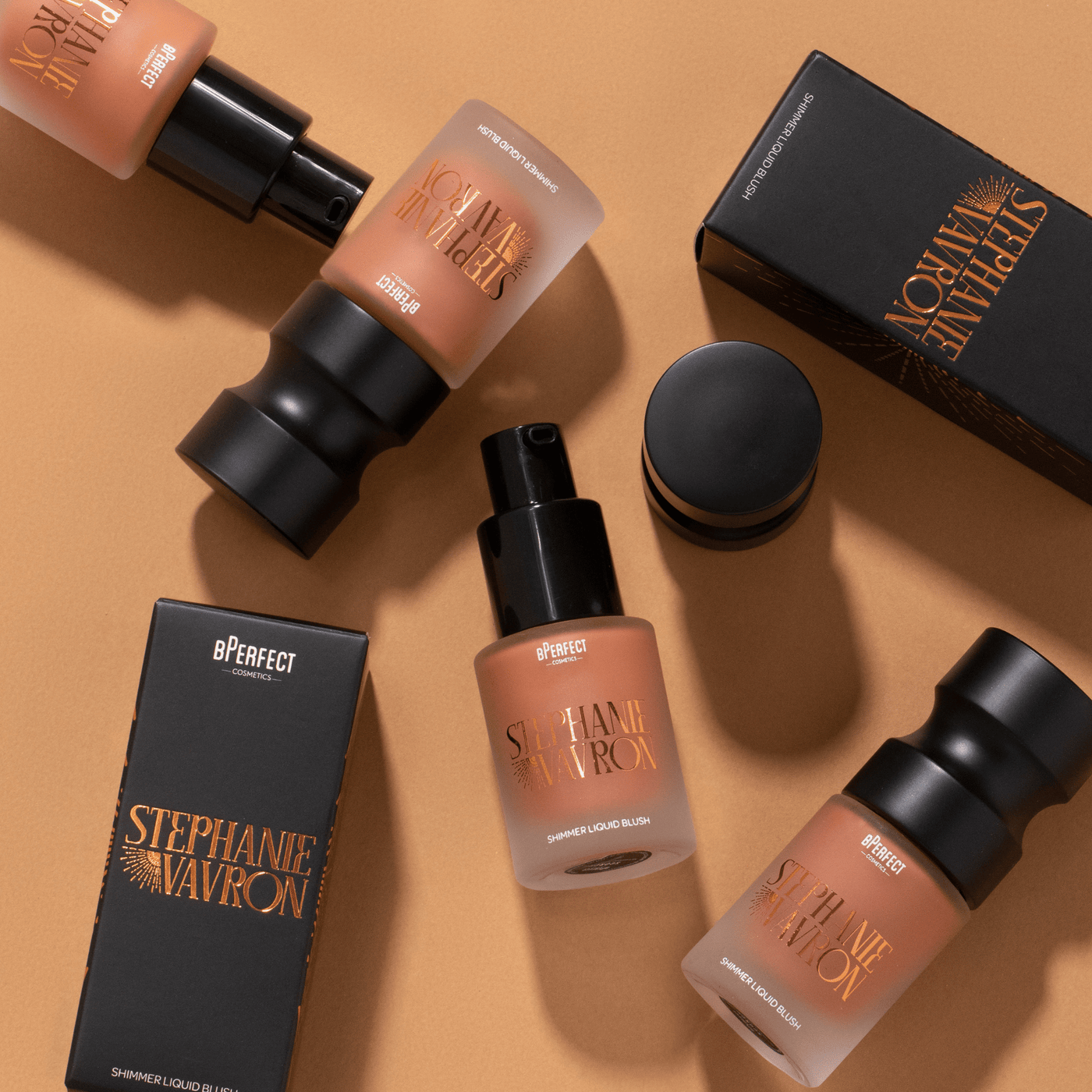 The Cheek - Shimmer Liquid Blush – BPerfect Cosmetics