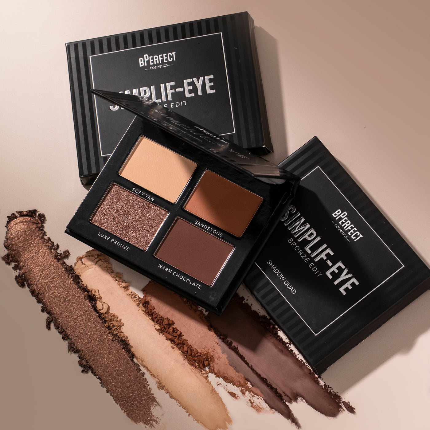 Simplif-EYE Bronze Edit - Eyeshadow Palette – BPerfect Cosmetics