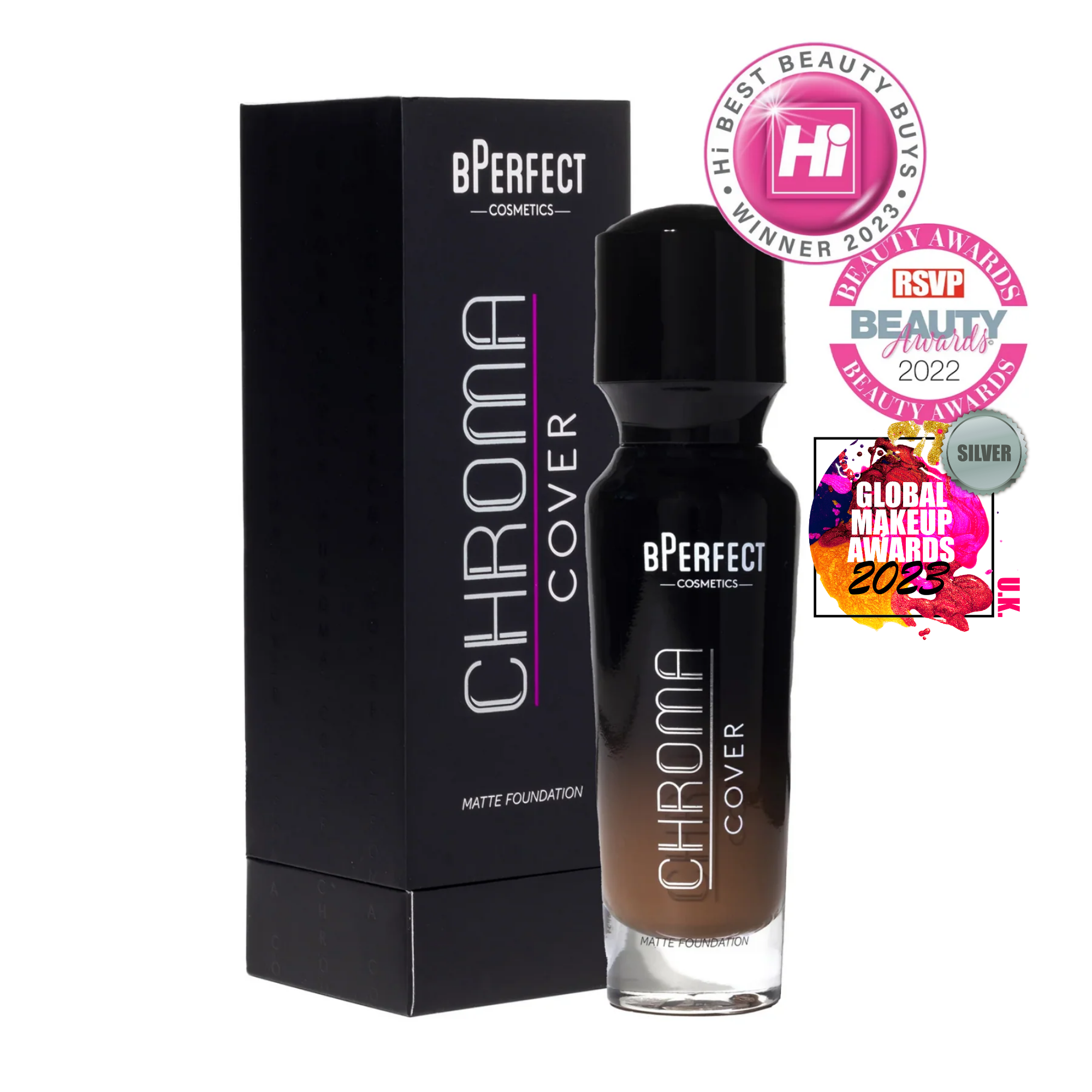 Chroma Cover Matte Foundation – BPerfect Cosmetics